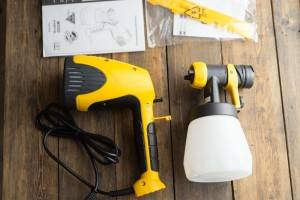 Краскопульт электрический WAGNER W 550 (W 100), а что с ним делают ...